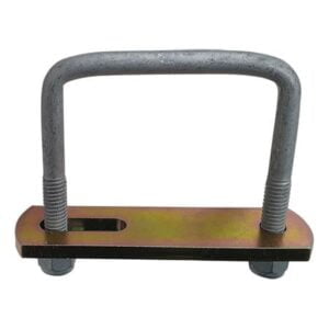 100mm ElectroGal U-Bolt Clamp Kit - 75mm To 200mm Long